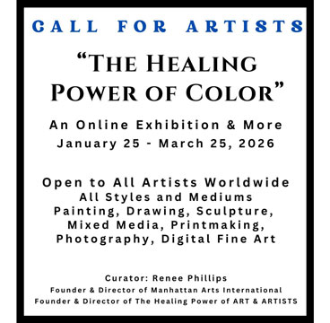 The Healing Color of Purple in Art by Artist Members